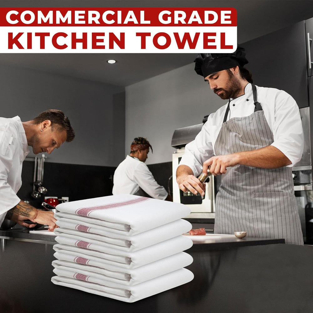 Jamie Commercial Grade Chef Catering Kitchen Towels | Towelogy