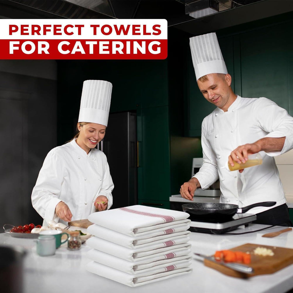 Jamie Commercial Grade Chef Catering Kitchen Towels | Towelogy